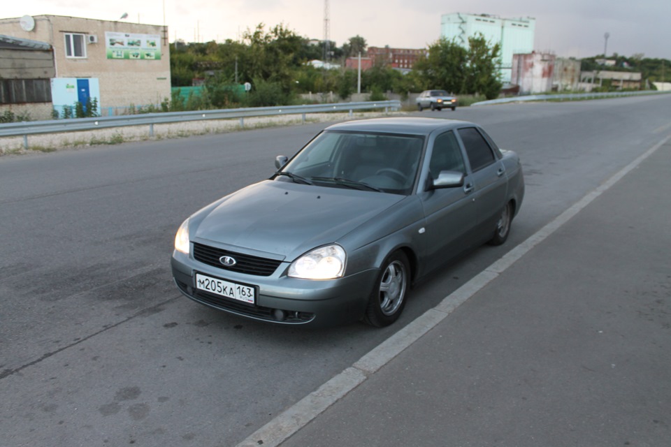 Лампы Маяк H7 Super White +30% — Lada Приора седан, 1,6 л, 2008 года ...
