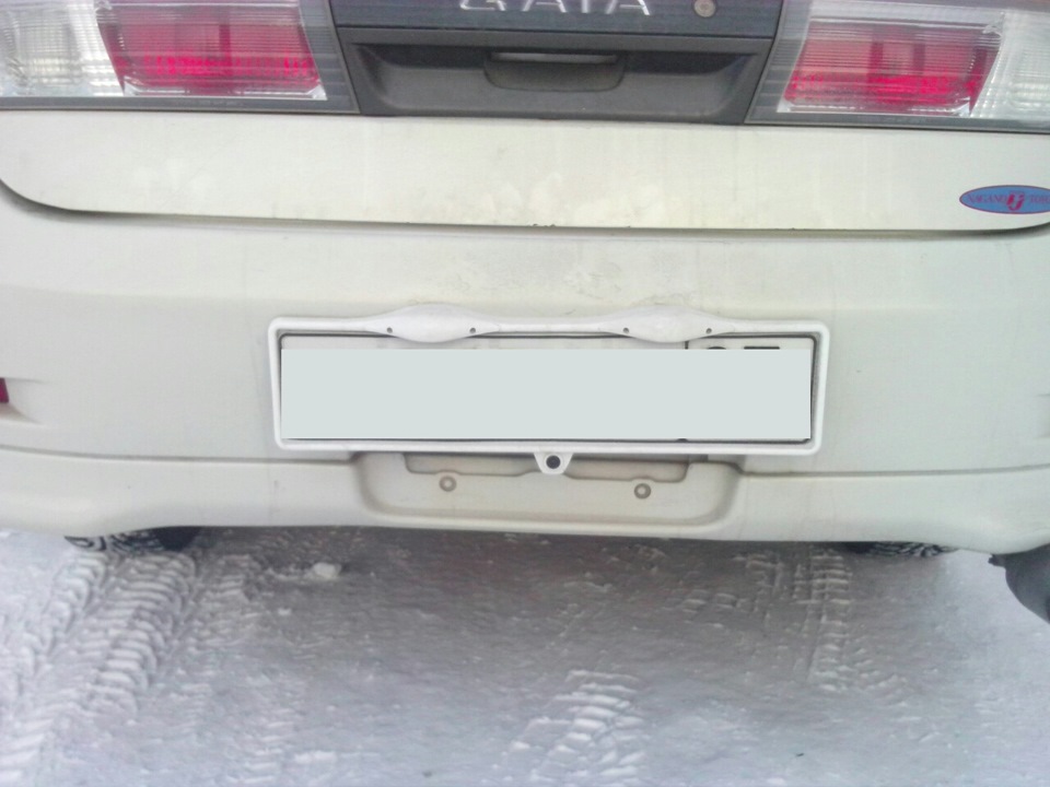 Установка камеры заднего хода — Toyota Gaia, 2 л, 2000 года ...