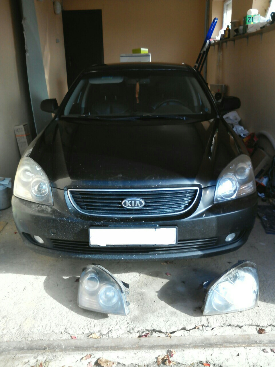 Фары поменял — KIA Magentis II, 2 л, 2008 года | своими руками | DRIVE2