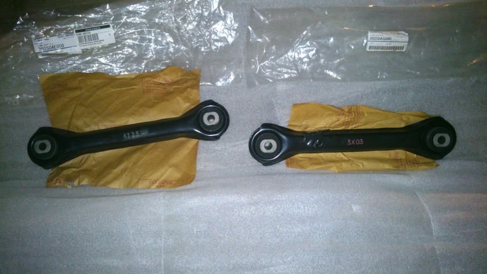 Тяга задняя поперечная прямая — Subaru Outback (BP), 2,5 л, 2007 года ...