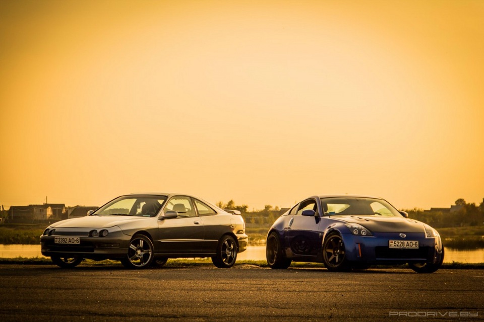 Две подружки на прогулке) — Acura Integra (DC2/DC4/DB7/DB8), 1,8 л ...