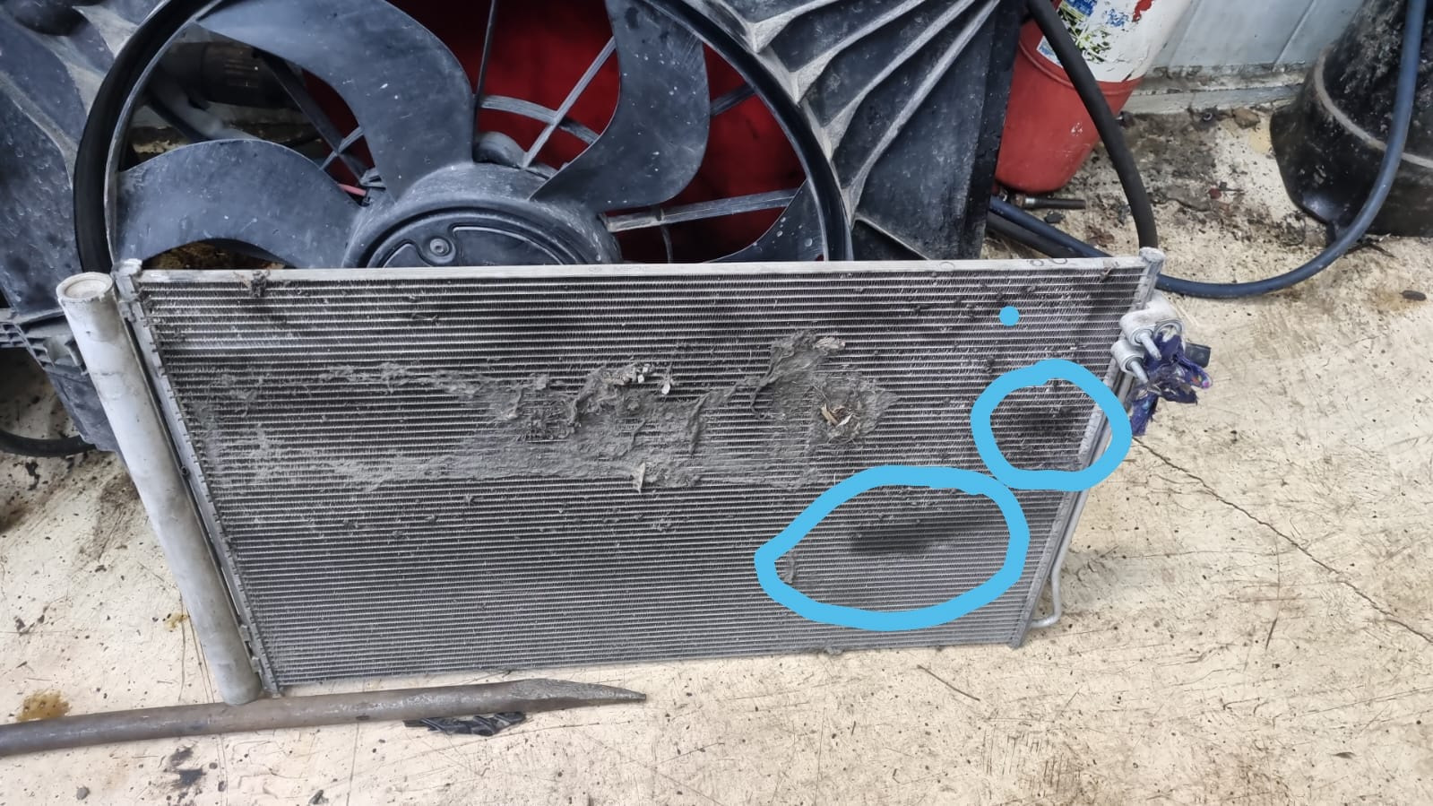 Радиатор интеркулера w447 — Mercedes-Benz V-Class (W447), 2,1 л, 2015 ...