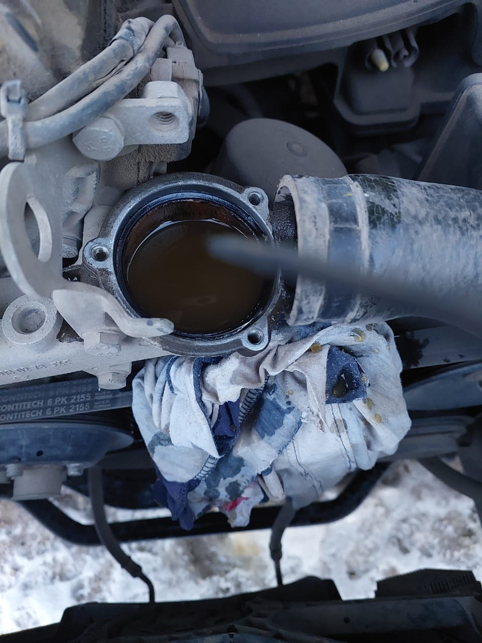 Термостат — SsangYong Kyron, 2,3 л, 2012 года | своими руками | DRIVE2