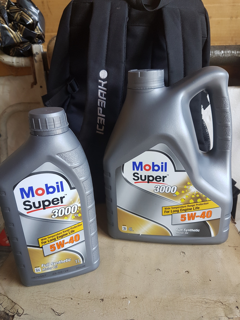 Замена масла и фильтров — Hyundai Santa Fe (3G), 2,4 л, 2012 года ...