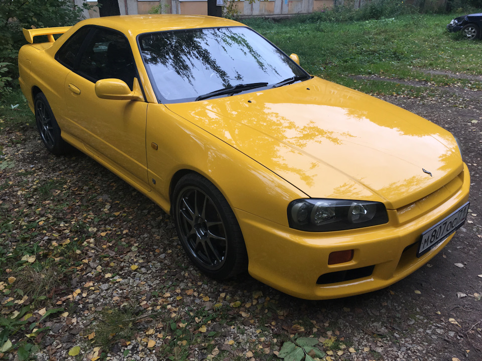 Фотки в новом облике. — Nissan Skyline (R34), 2,5 л, 1998 года | фотография | DRIVE2
