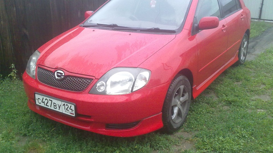 Toyota Corolla Runx 1 5 бензиновый 2001 Малютка на Drive2