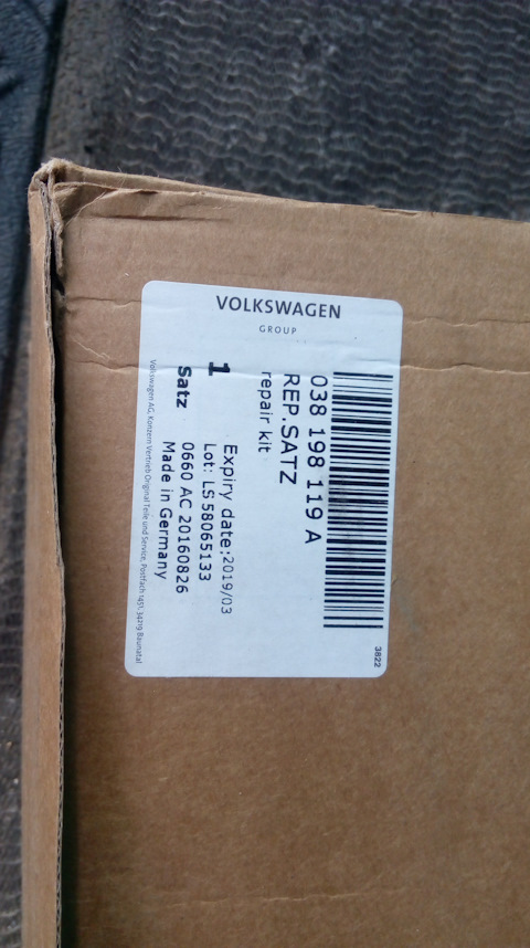 038198119A Ремкомплект грм VAG | Запчасти на DRIVE2