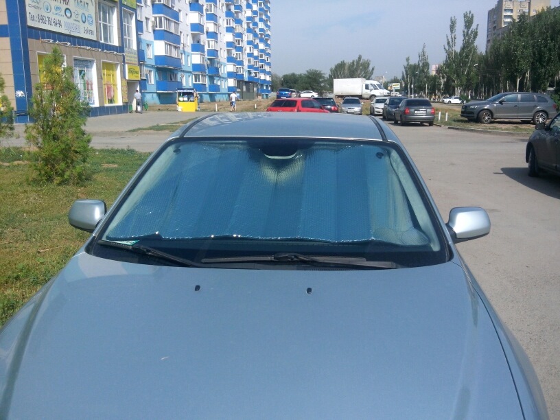 Защита от солнца ! — Mazda 6 (1G) GG, 1,8 л, 2005 года | аксессуары ...