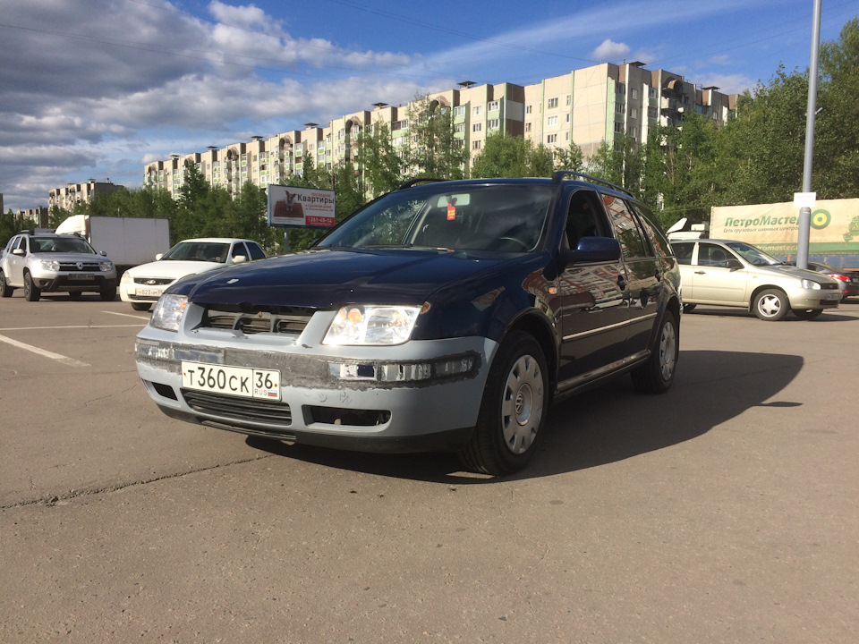 Фотосет до начала кузовных и покрасочных работ — Volkswagen Bora ...