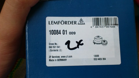 8A0501541 Сайлент-блок рычага подвески VAG | Запчасти на DRIVE2