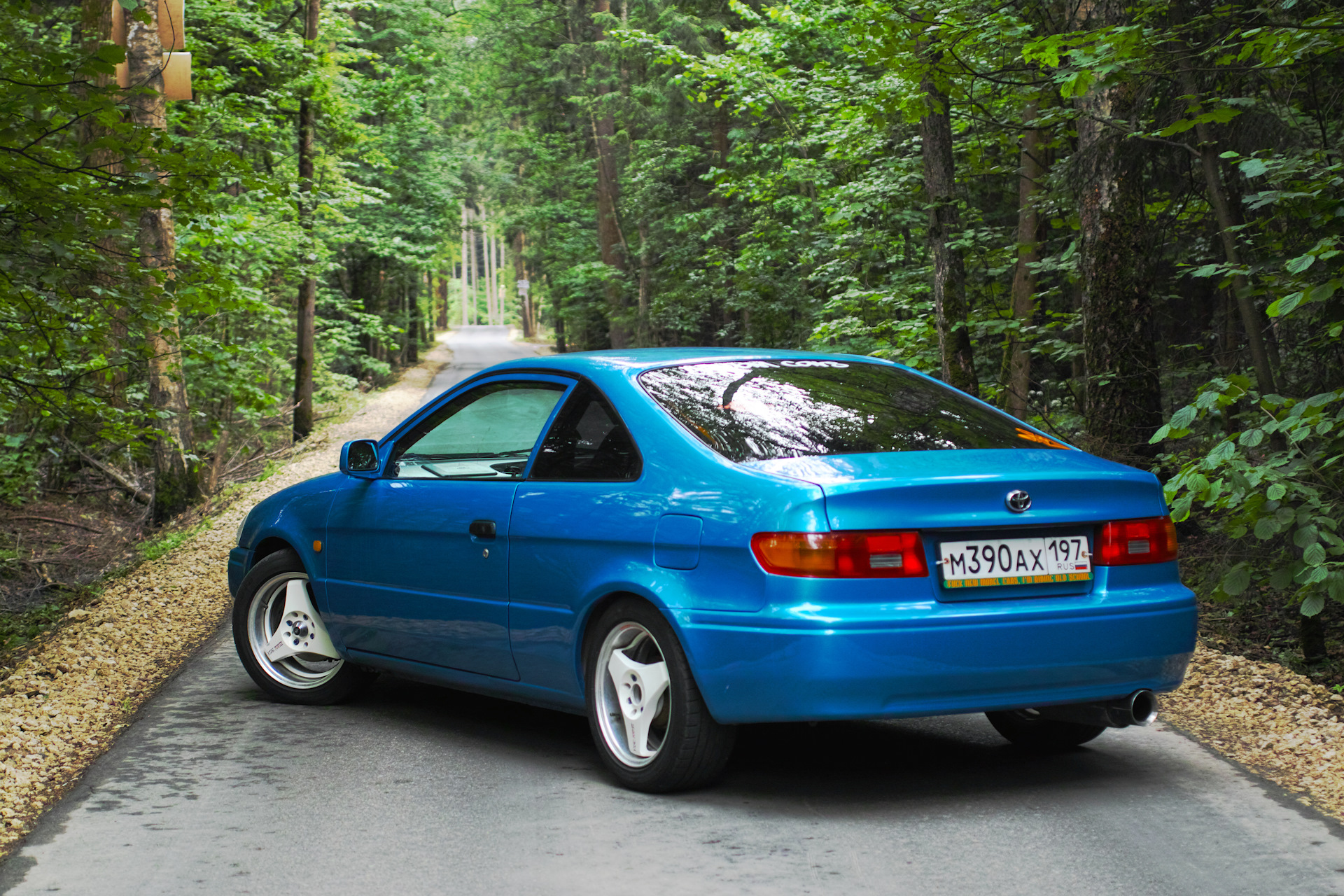 "Я и моя тачка" или чуть-чуть фоток с лета) — Toyota Cynos (52), 1,5 л ...