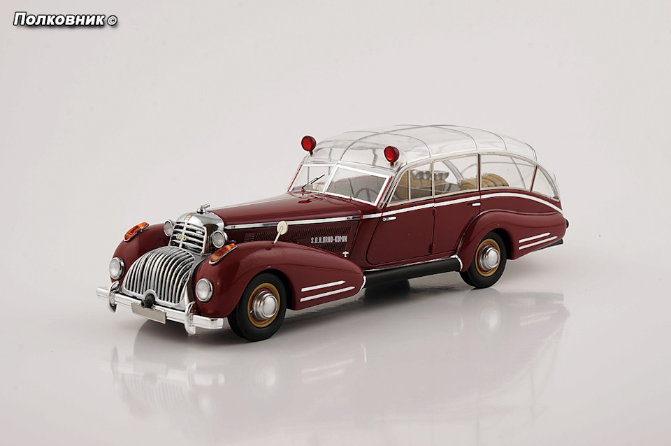 1946 Horch 853 AS12 Lepil Feuerwehr Brno-Komin (AutoCult) 1:43 — Сообщество «Масштабные Модели ...