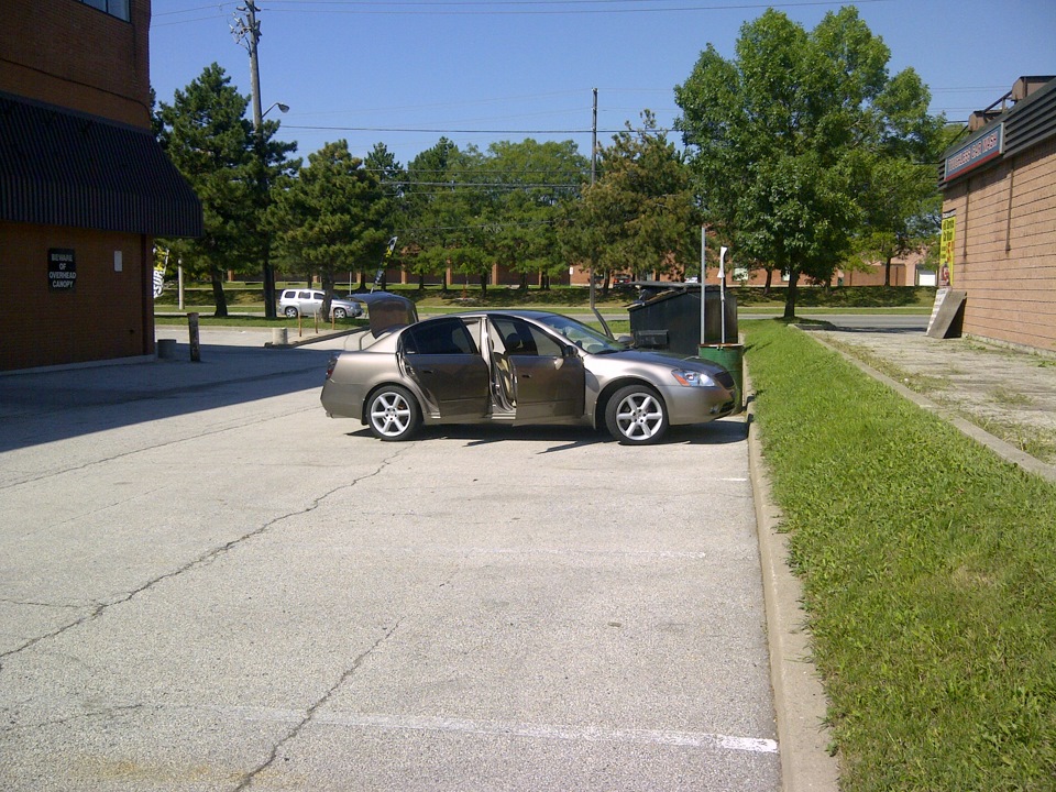 350z rims 18 — Nissan Altima III, 3,5 л, 2003 года | колёсные диски ...