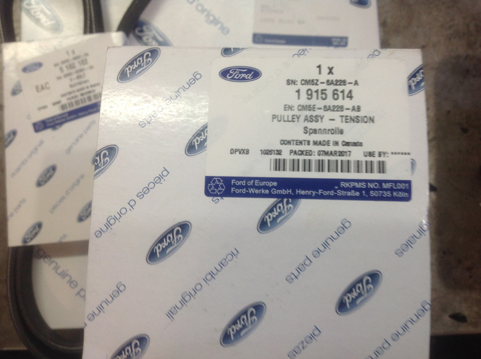 1915614 Натяжитель приводного ремня / FORD Focus-III 2,0 DOHC 11~ Ford ...