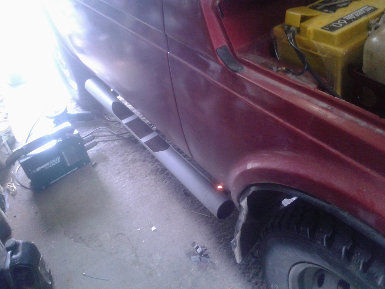 пороги с 2131 в 2121 — Lada 4x4 3D, 1,6 л, 1987 года | стайлинг | DRIVE2