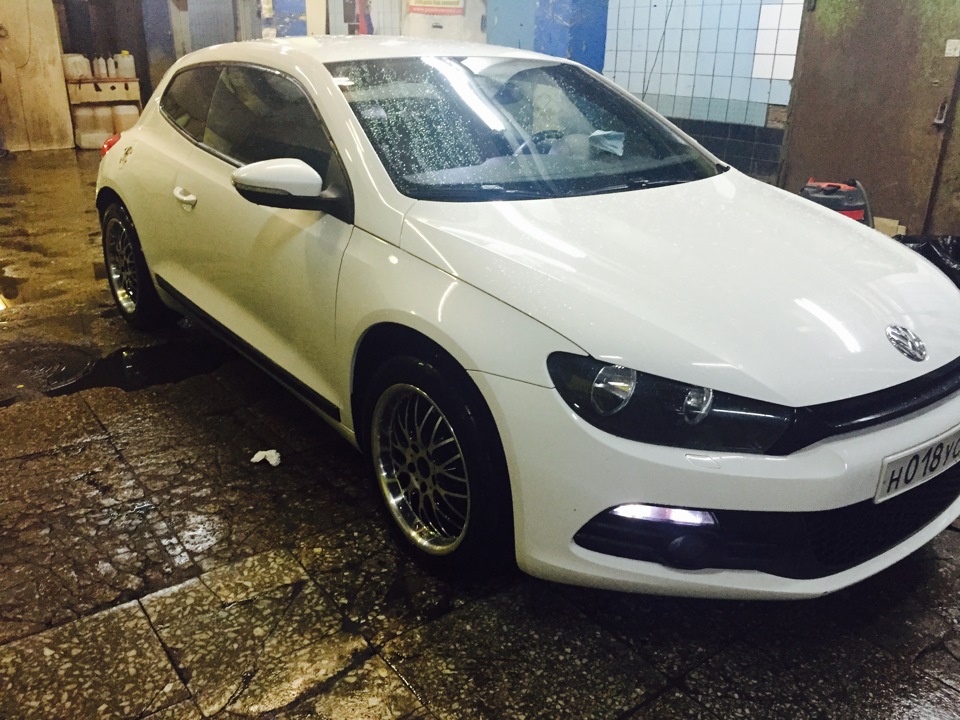 К лету готовы — Volkswagen Scirocco (3G), 1,4 л, 2011 года | колёсные диски | DRIVE2