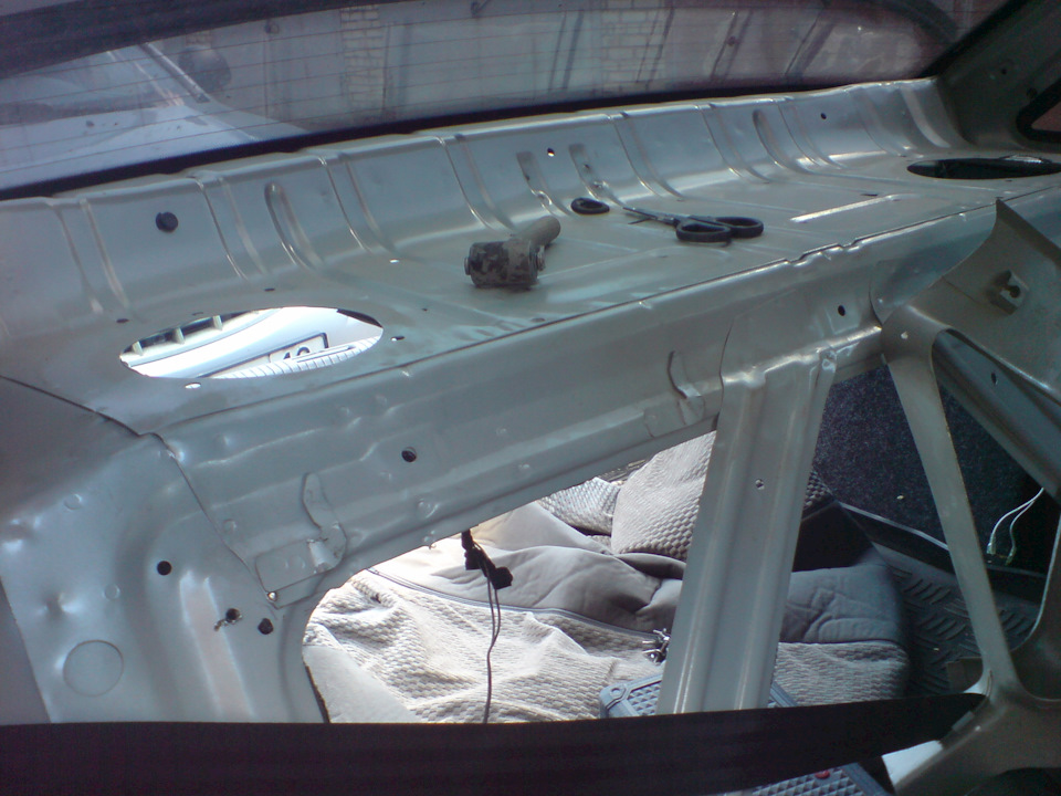 Шумка задней полки — Daewoo Nexia (2G), 1,5 л, 2008 года | автозвук ...