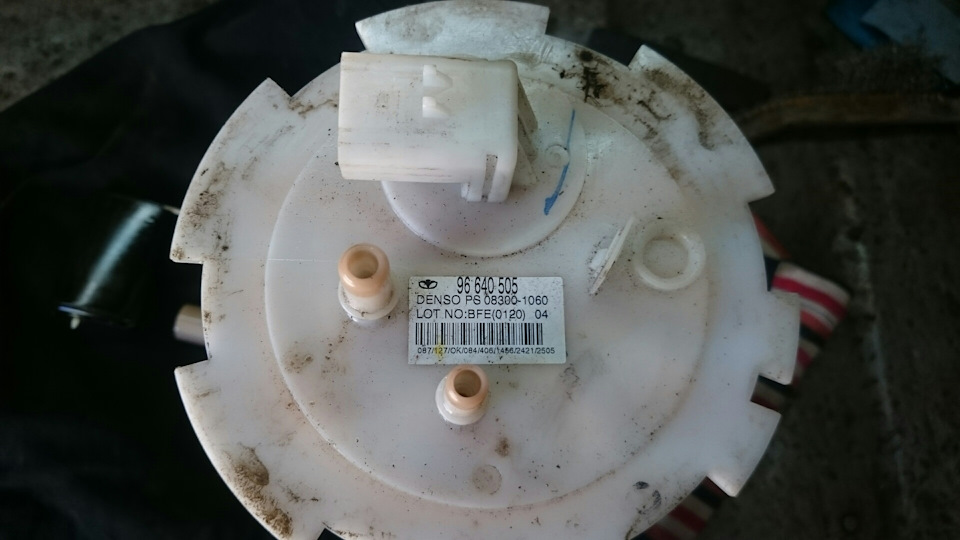 96640505 Насос топливный в сборе GM | Запчасти на DRIVE2