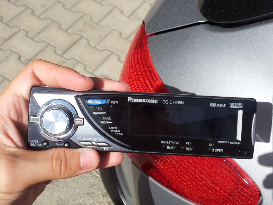 Магнитола — aux — Peugeot 206, 2 л, 2000 года | аксессуары | DRIVE2