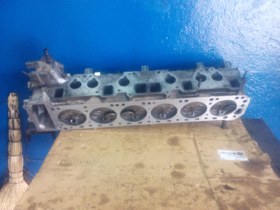 Двигатель L 28, замена прокладки головки. — Nissan Patrol (K160), 2,8 л ...
