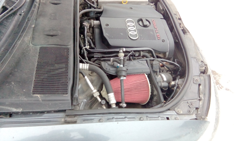 S2000 air filter — Audi A4 (B6), 1,8 л, 2002 года | тюнинг | DRIVE2