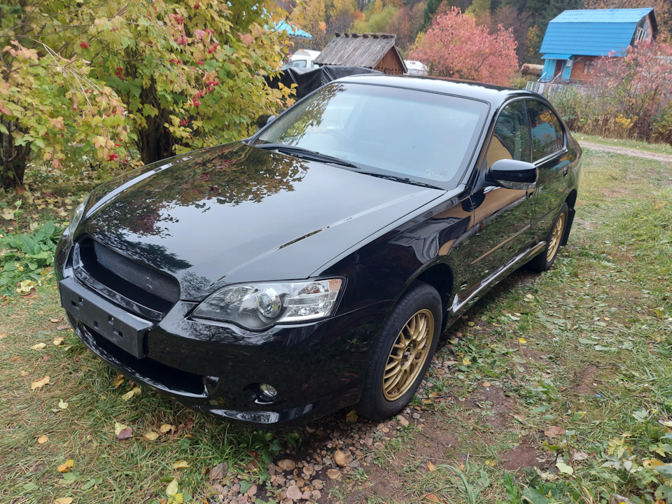 Немного полирнул — Subaru Legacy B4 (BL), 2,5 л, 2004 года | фотография ...