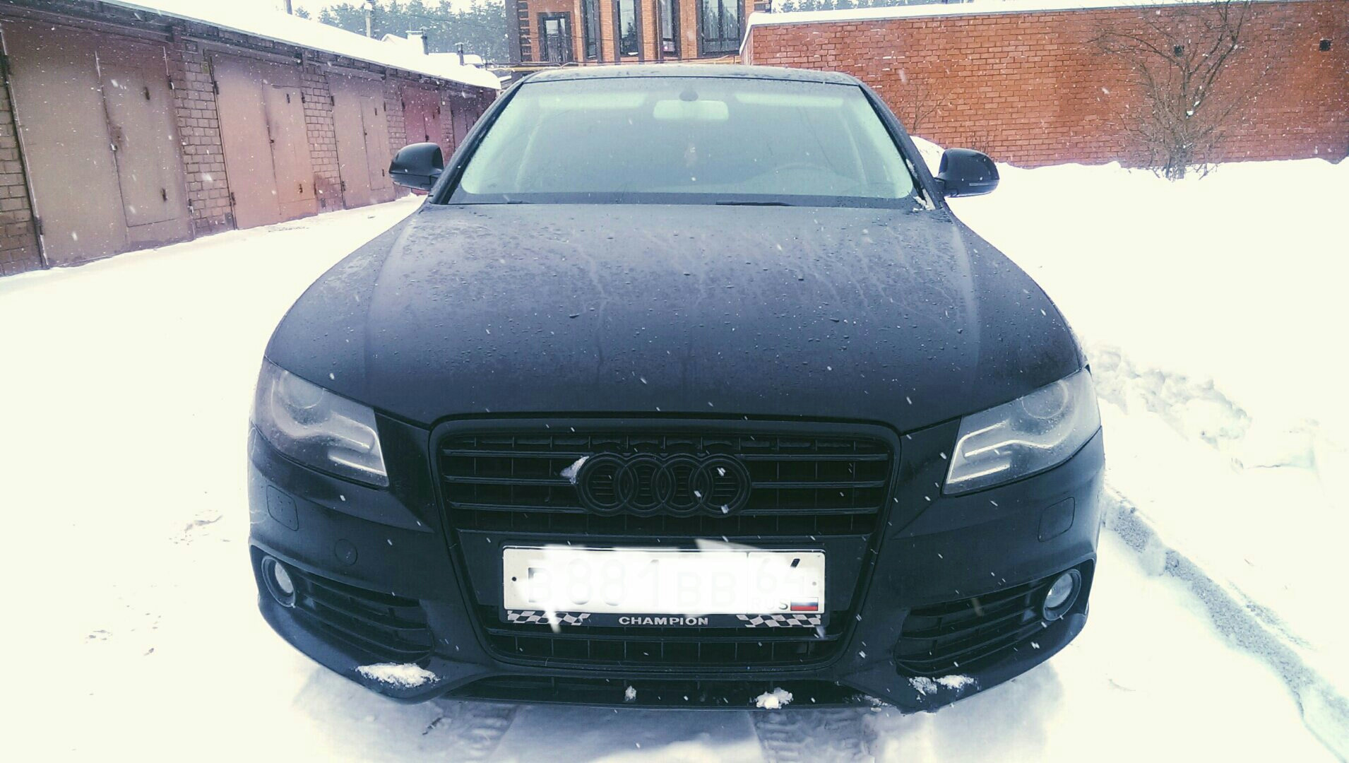 Куплю решетку хром для Audi A4 B8 — Audi A4 (B8), 1,8 л, 2009 года ...