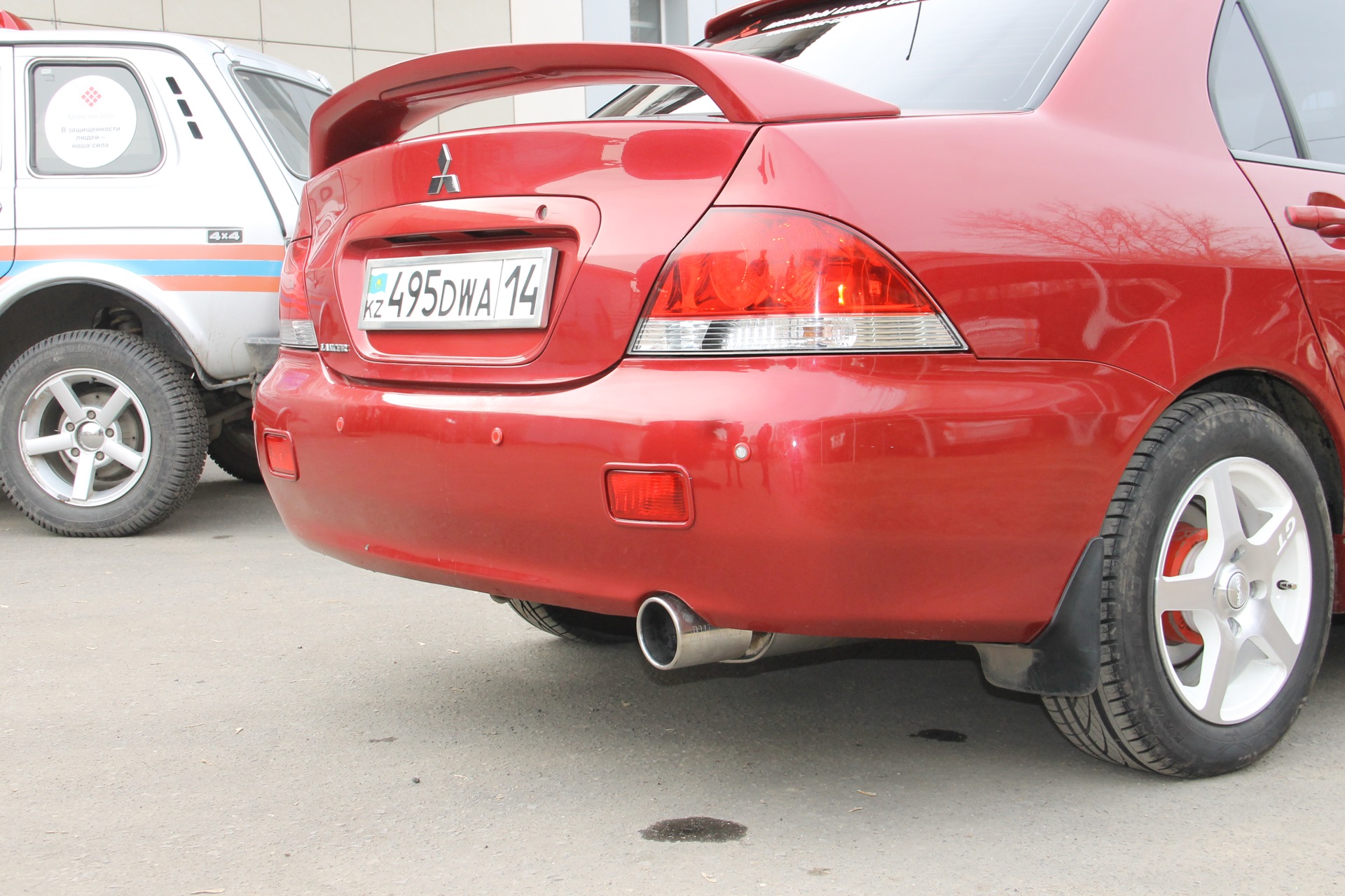 Банка Rallyart — Mitsubishi Lancer IX, 1,6 л, 2006 года | тюнинг | DRIVE2