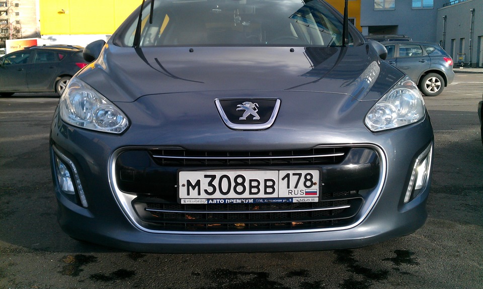 Средство для полировки фар, антидождь и прочее — Peugeot 308 (1G), 1,6 ...