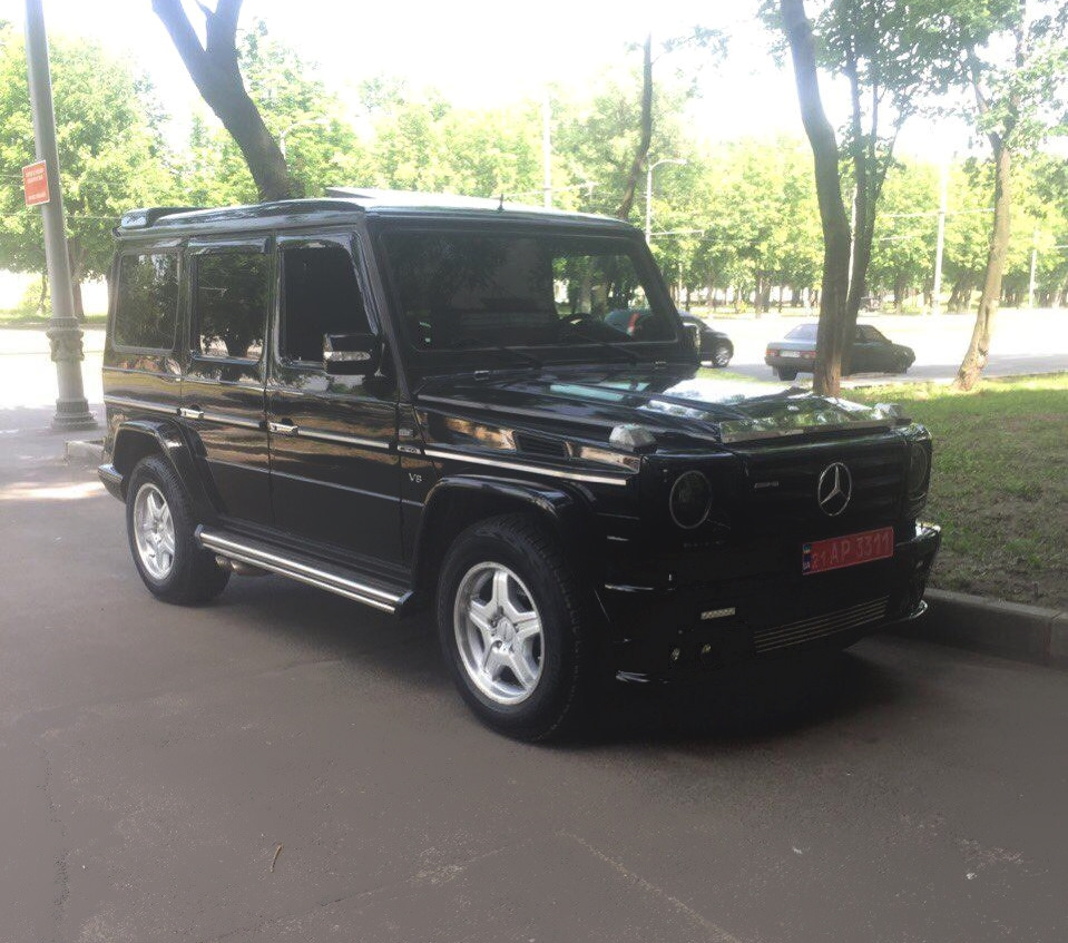 Сразу после покупки — Mercedes-Benz G-Class (W463 1G), 5,5 л, 2000 года | покупка машины | DRIVE2