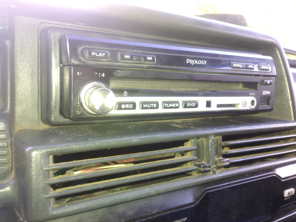 Новая магнитола (голова) prology mdd 714 — Lada 21093i, 1,5 л, 2002 года | автозвук | DRIVE2