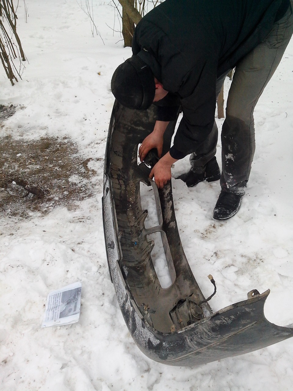 Небольшое ДТП — Daewoo Nexia (2G), 1,5 л, 1997 года | своими руками ...