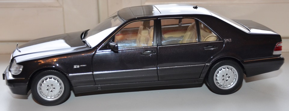 Mercedes S72 AMG W140 1/18 by me — Сообщество «Масштабные Модели» на DRIVE2