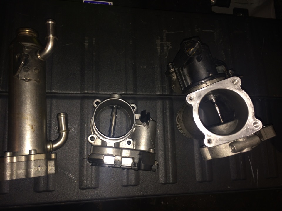 2.4 D5 Чистка ЕГР и замена прокладки клапанной крышки. — Volvo XC90 (1G ...