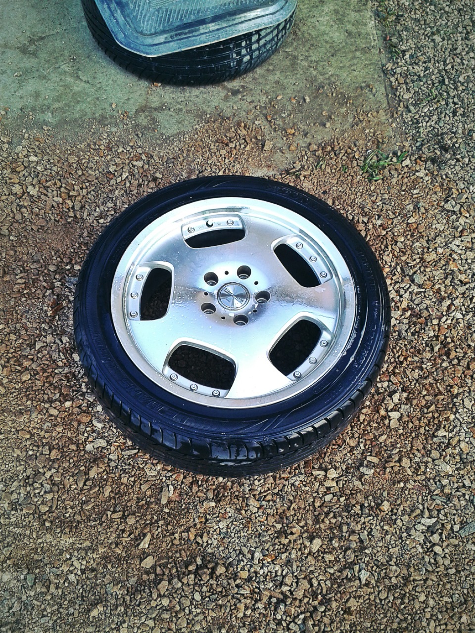 Wheels: Weds r17 — Toyota Mark II (100), 2,5 л, 1996 года | колёсные ...