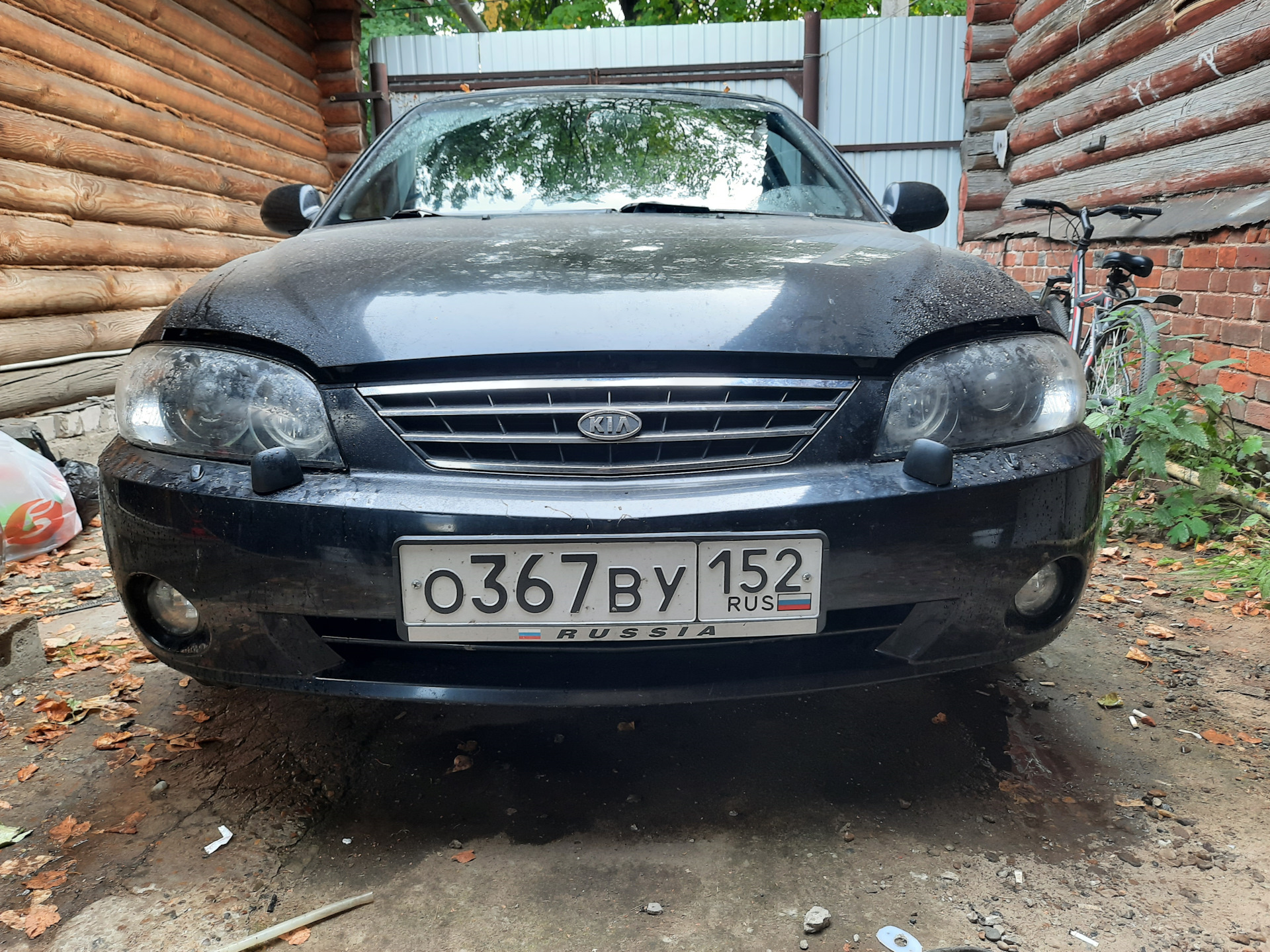 Установка омывателя фар — KIA Spectra, 1,6 л, 2007 года | другое | DRIVE2