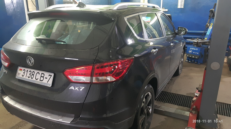 К зиме готов — Dongfeng AX7, 2 л, 2018 года | шины | DRIVE2