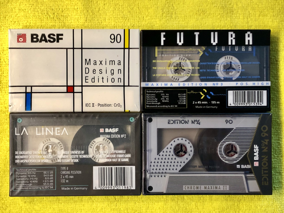 BASF.Серия Maxima Edition, 1992г. — Сообщество «Клуб Почитателей Кассетных Магнитофонов» на DRIVE2
