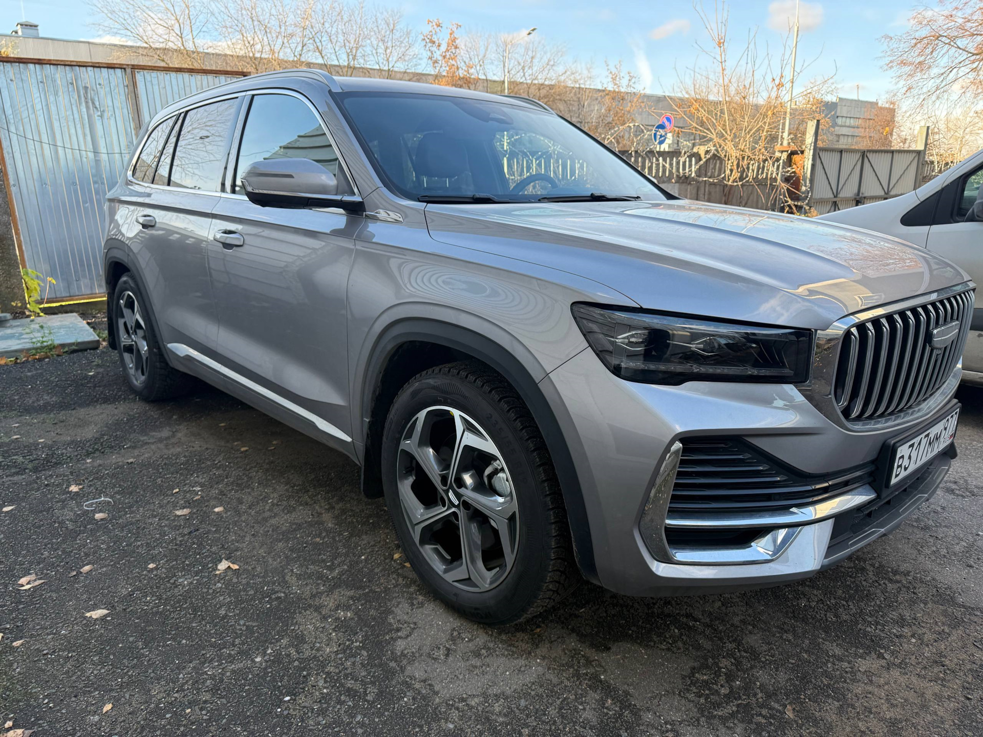 Сезонный шиномонтаж — Geely Monjaro, 2 л, 2025 года | шины | DRIVE2