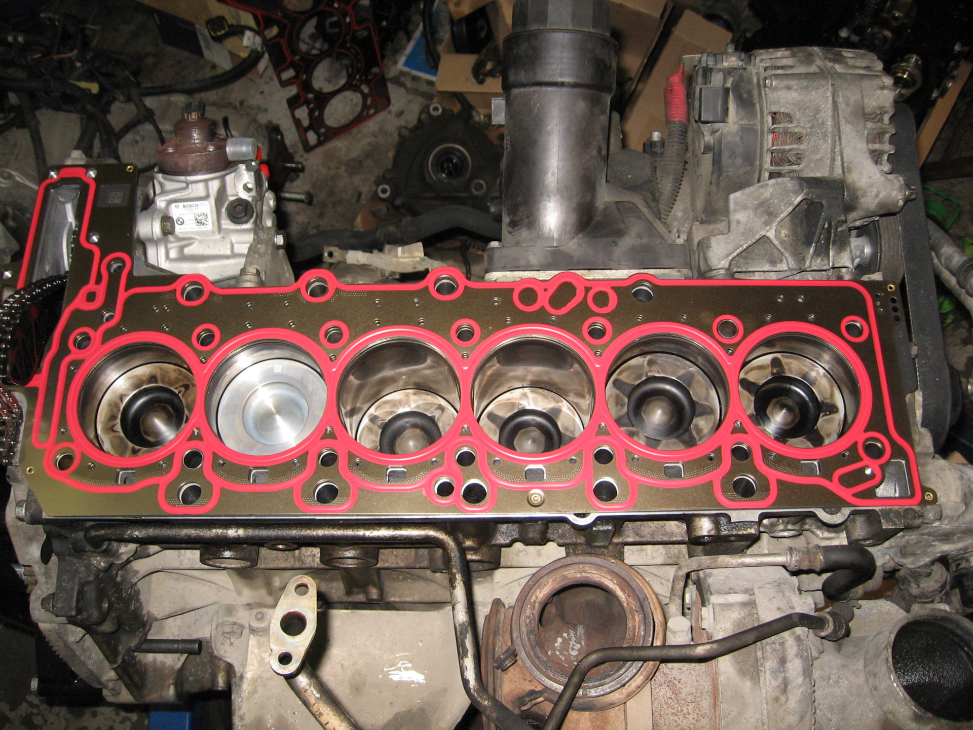 Ремонт двигателя BMW N57D30C (N57S1) — Bob Motors на DRIVE2