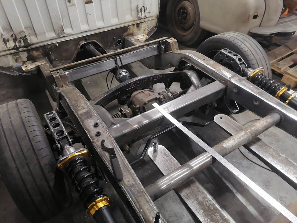 Финал, рама готова. — Ford P100, 5,3 л, 1989 года | тюнинг | DRIVE2