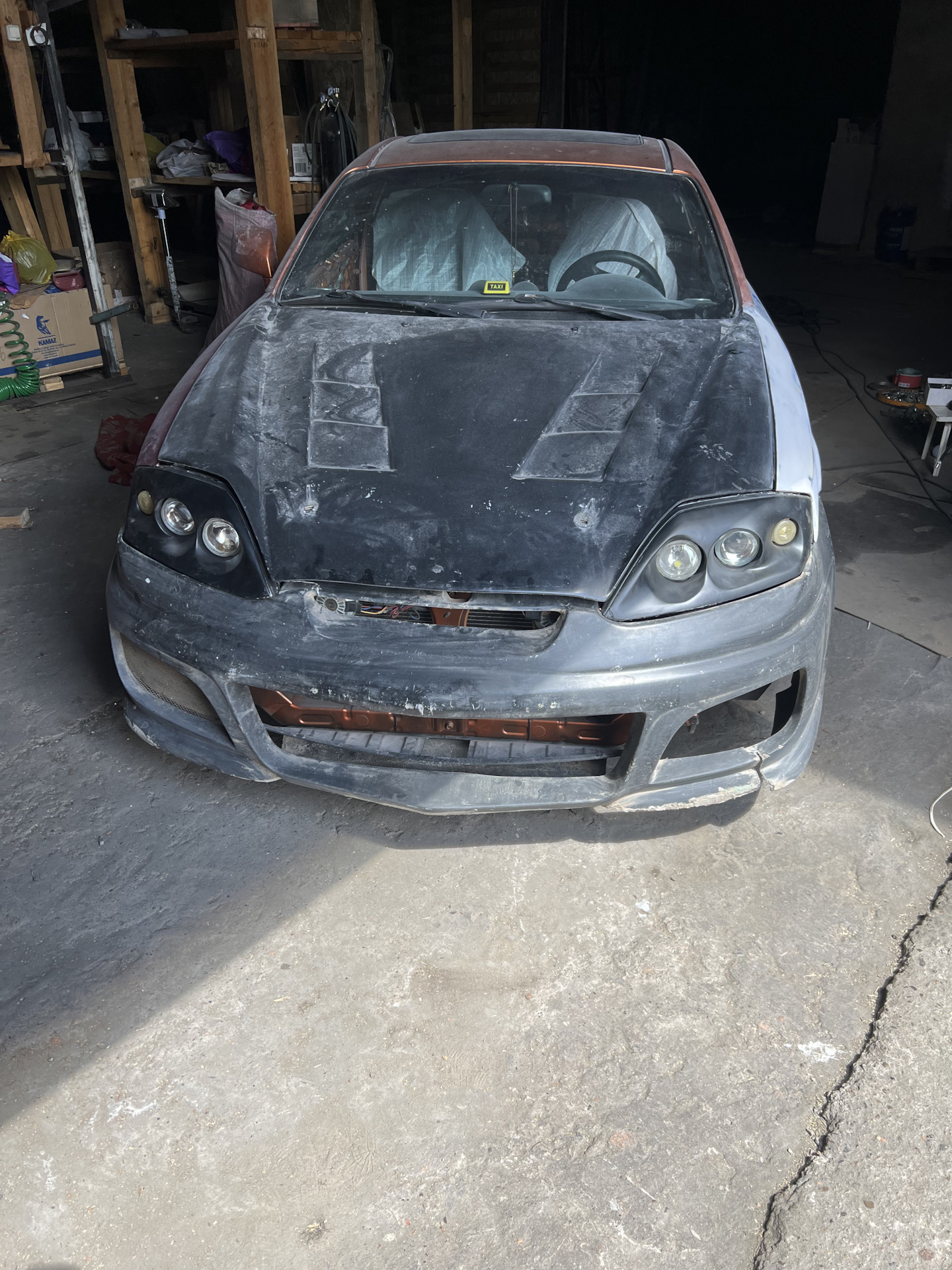 Тюнинг к покраске — Hyundai Tuscani (GK), 2 л, 2003 года | тюнинг | DRIVE2