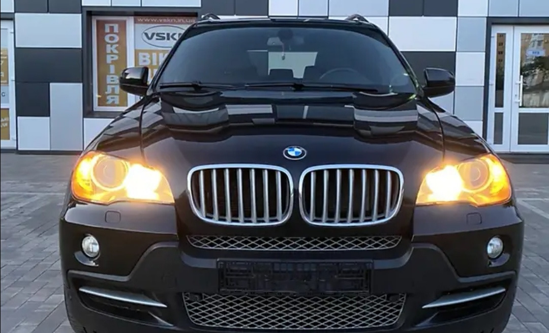 Решетки, ноздри.реснички — BMW X5 (E70), 4,8 л, 2007 года | своими ...