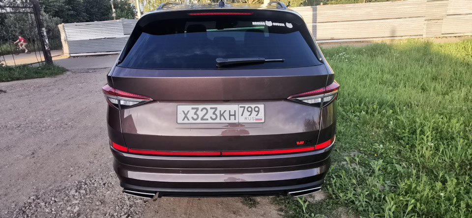 20.FL проект с RS уклоном. Часть 2 — Skoda Kodiaq (1G), 2 л, 2019 года ...