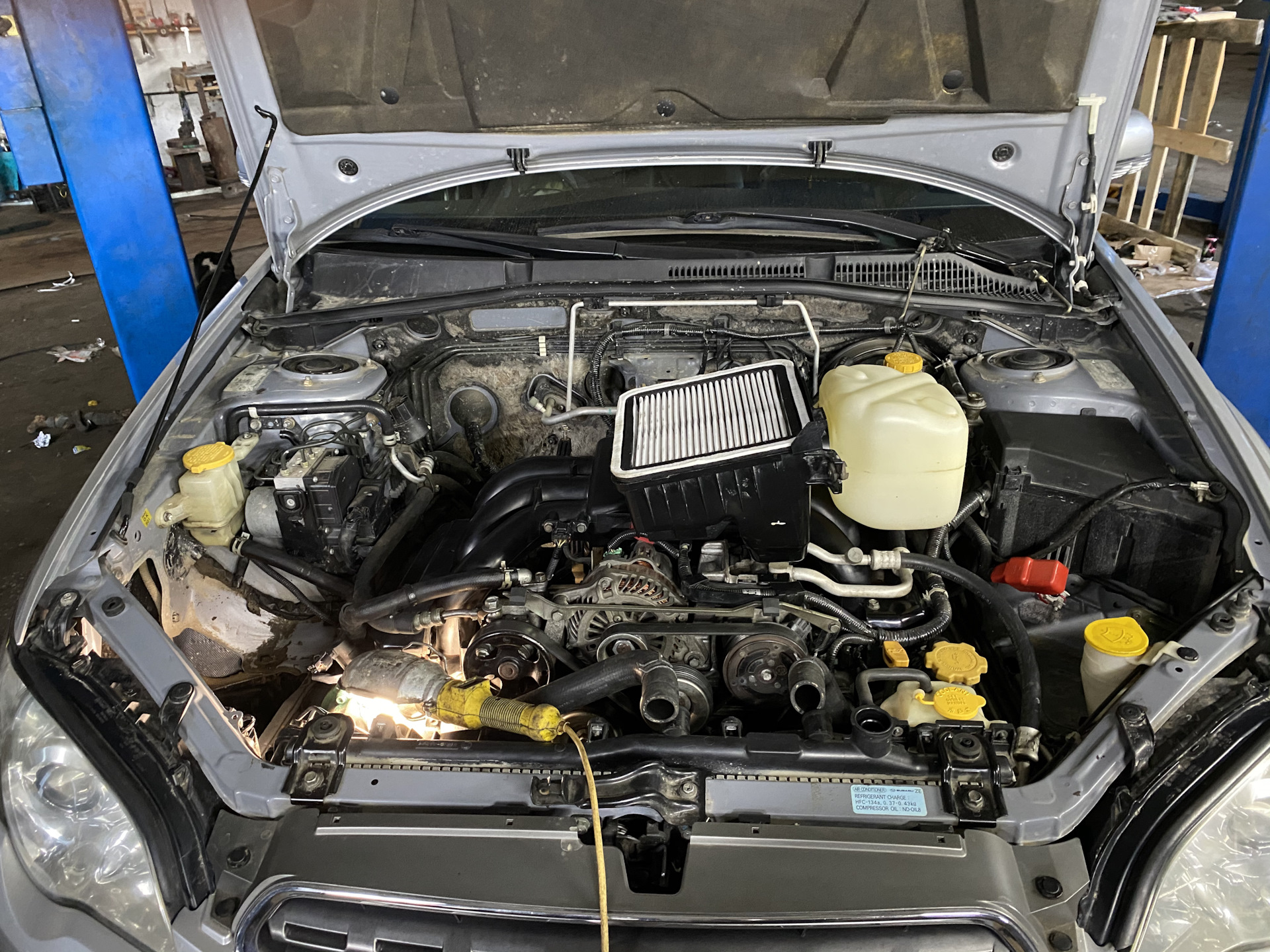 Не понятки с температурой двигателя… и во что это вытекло — Subaru Outback (BP), 3 л, 2006 года ...