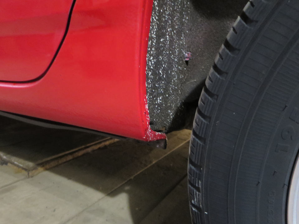 Брызговички спереди — Toyota Corolla (120), 1,6 л, 2003 года | запчасти ...