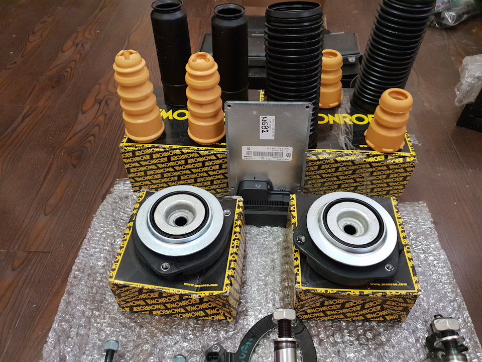 Собрал комплект для установки адаптивной подвески DCC. — Volkswagen ...