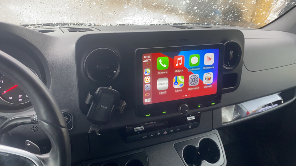 Топовый KENWOOD DMX972XDS — Mercedes-Benz Sprinter (3G), 3 л, 2020 года ...