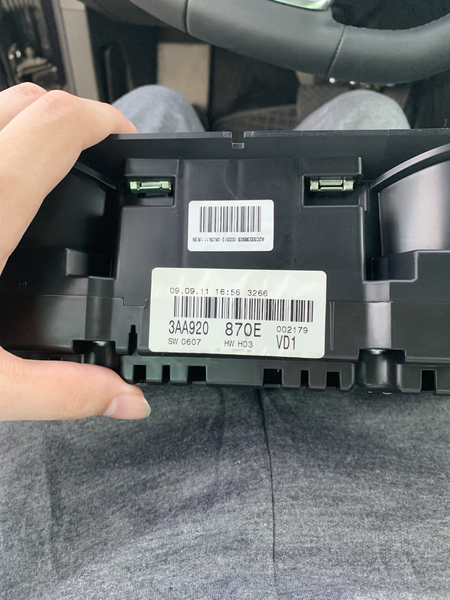 3D приборка для CDGA — Volkswagen Passat Variant (B7), 1,4 л, 2011 года ...