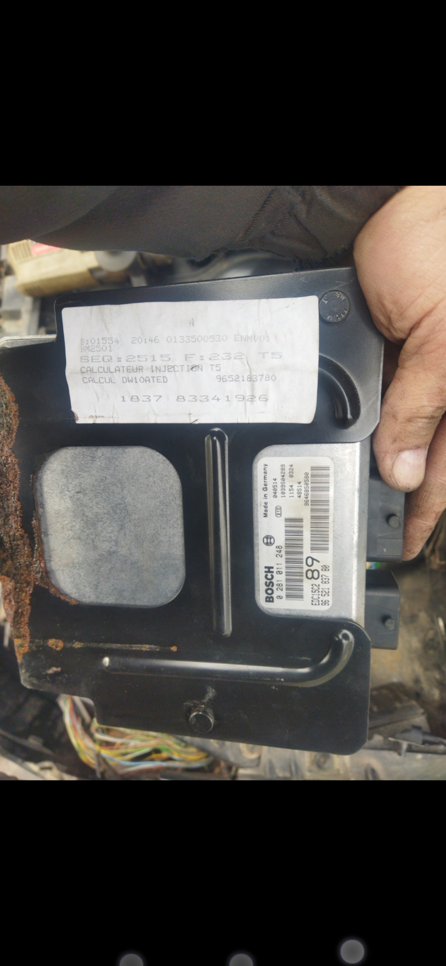 Ошибки АБС. На сегодня решено — Peugeot 307 SW, 2 л, 2003 года | своими ...